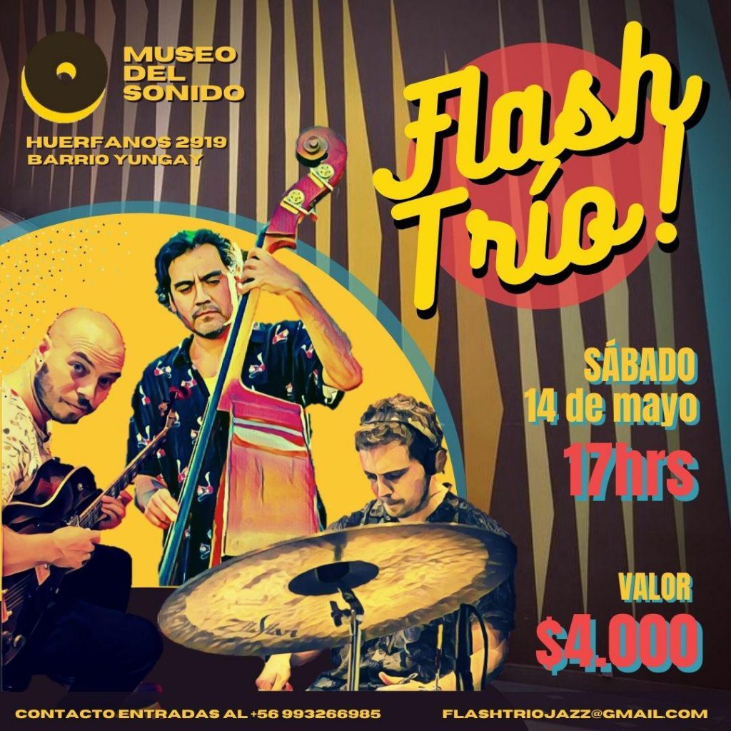 Concierto Flash Trio, Jazz - Museo del Sonido